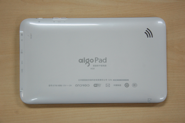 爱国者7英寸平板aigoPad E700独家开箱图赏_笔记本_科技时代_新浪网