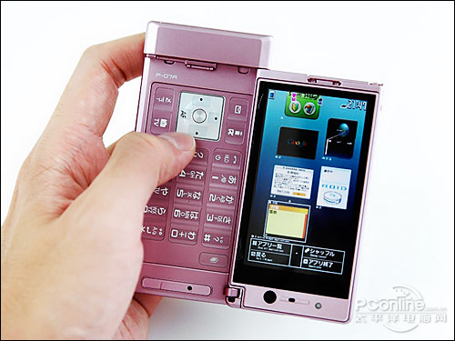 800万像素绝美日系翻盖 松下P-07A试用_手机_科技时代_新浪网