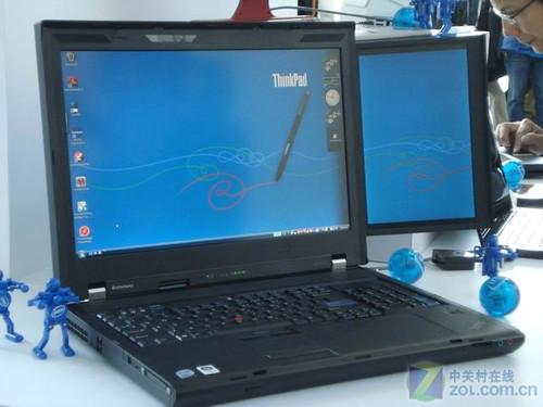 IDF 2010：ThinkPad W701ds双屏本展示_笔记本_科技时代_新浪网