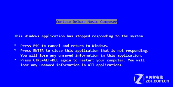 Windows经典蓝屏界面竟出自鲍尔默之手|Windows_软件学园_新浪科技_新浪网