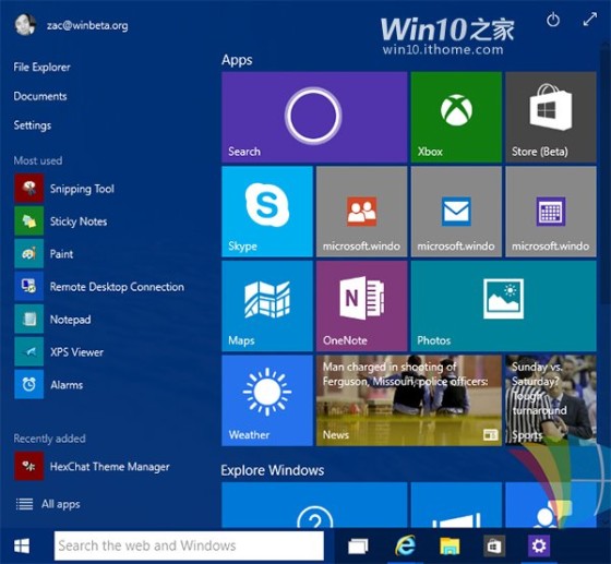 Win10预览版UI优化进行时|Win10|Windows|10_软件学园_新浪科技_新浪网