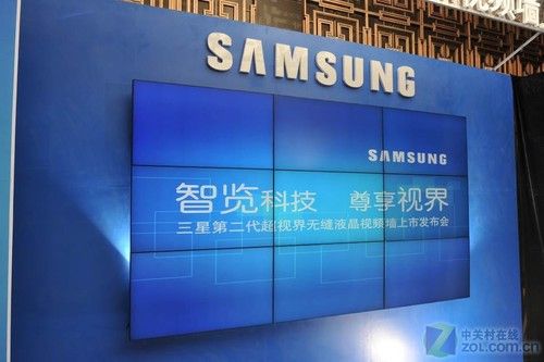 三星发布第二代无缝液晶视频墙UD55A_硬件_科技时代_新浪网