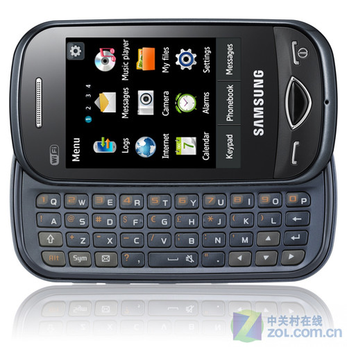 侧滑全键盘 三星B3410W今日MWC会上发布_手机_科技时代_新浪网