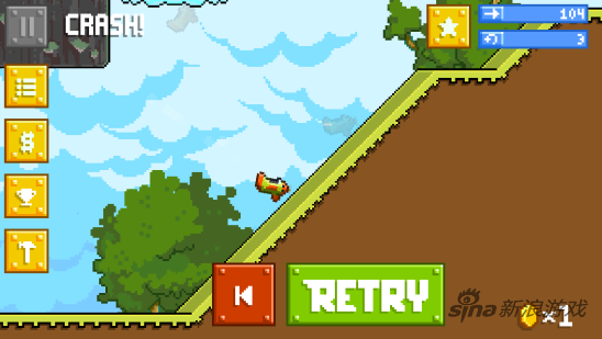 Rovio新作RETRY抢先看 虐心程度超像素鸟_iOS游戏频道_97973手游网
