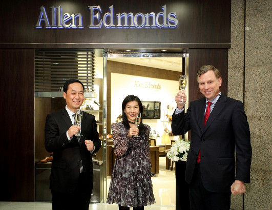 Allen Edmonds中国区首家品牌店华彩揭幕_尚品频道_新浪网